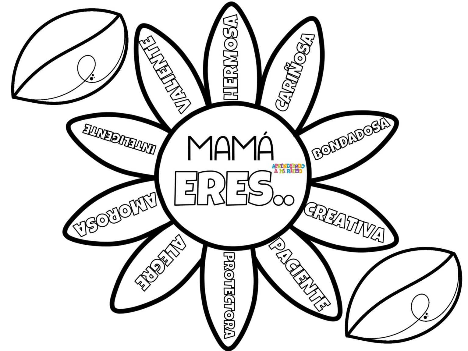 Manualidad Especial Día De La Madre 2 Imagenes Educativas