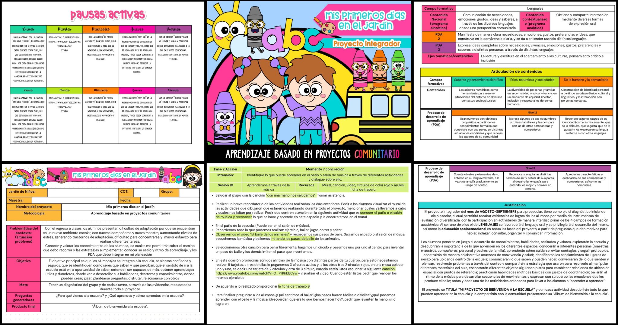 Proyecto Una nueva aventura en la Escuela - Imagenes Educativas