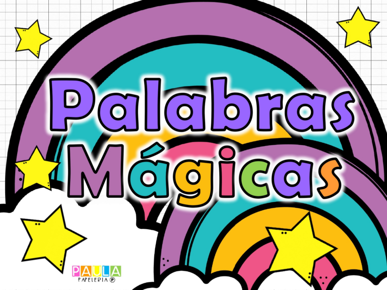 Palabras Mágicas carteles 2024 - Imagenes Educativas
