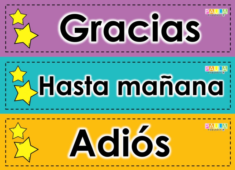 Palabras Mágicas carteles 2024 - Imagenes Educativas