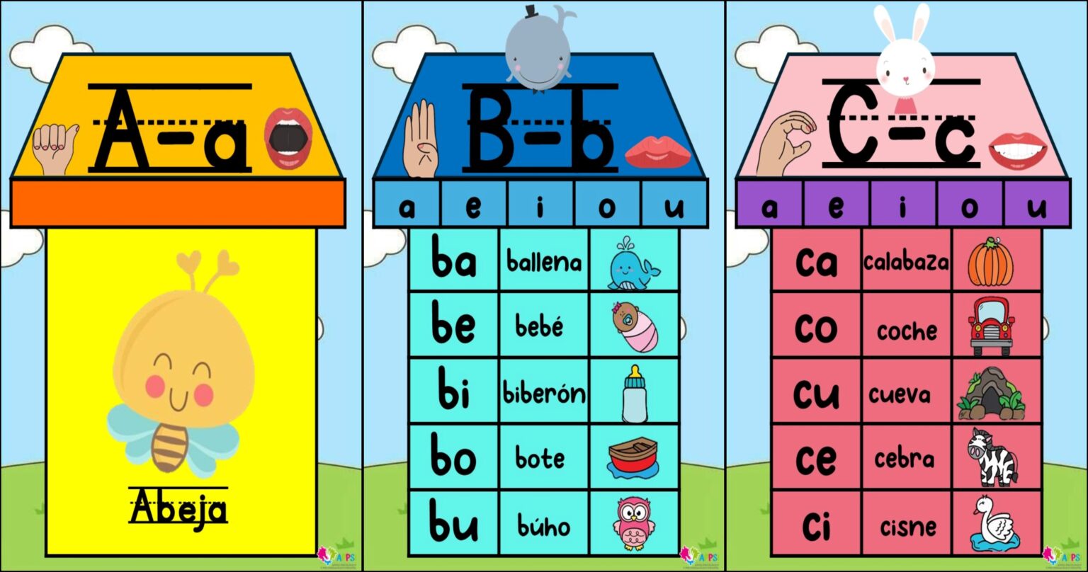 Casitas de las Sílabas para Inicio Lectura_Página_00 - Imagenes Educativas