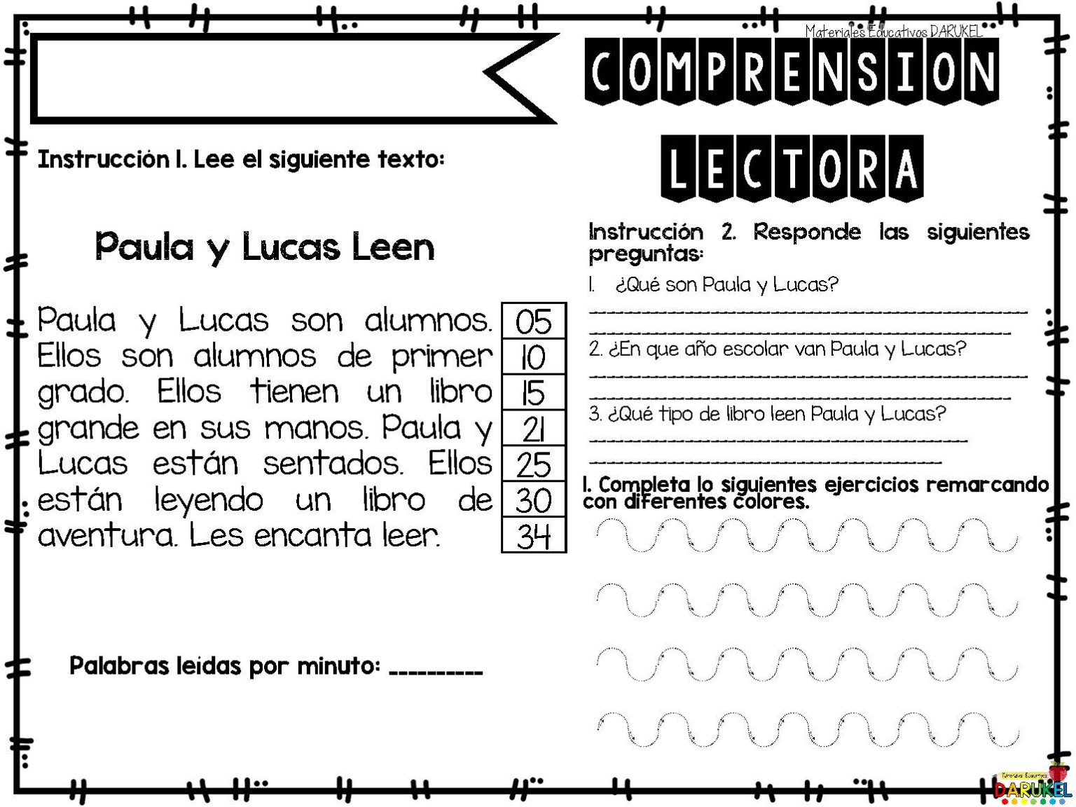 Cuaderno de lecto-matematicas 1º grado_Página_26 - Imagenes Educativas