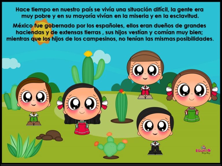 Cuento Independencia de México 2024 - Imagenes Educativas