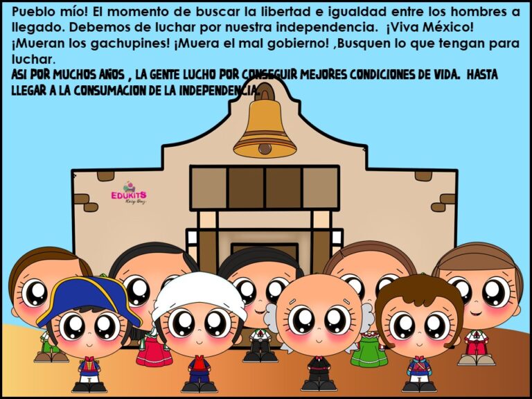 Cuento Independencia de México 2024 - Imagenes Educativas