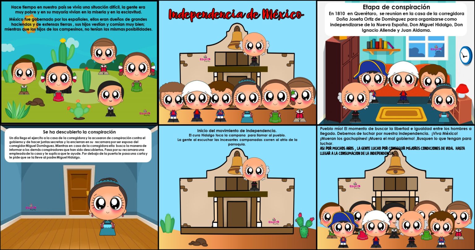 Cuento Independencia de México 2024 (7) - Imagenes Educativas