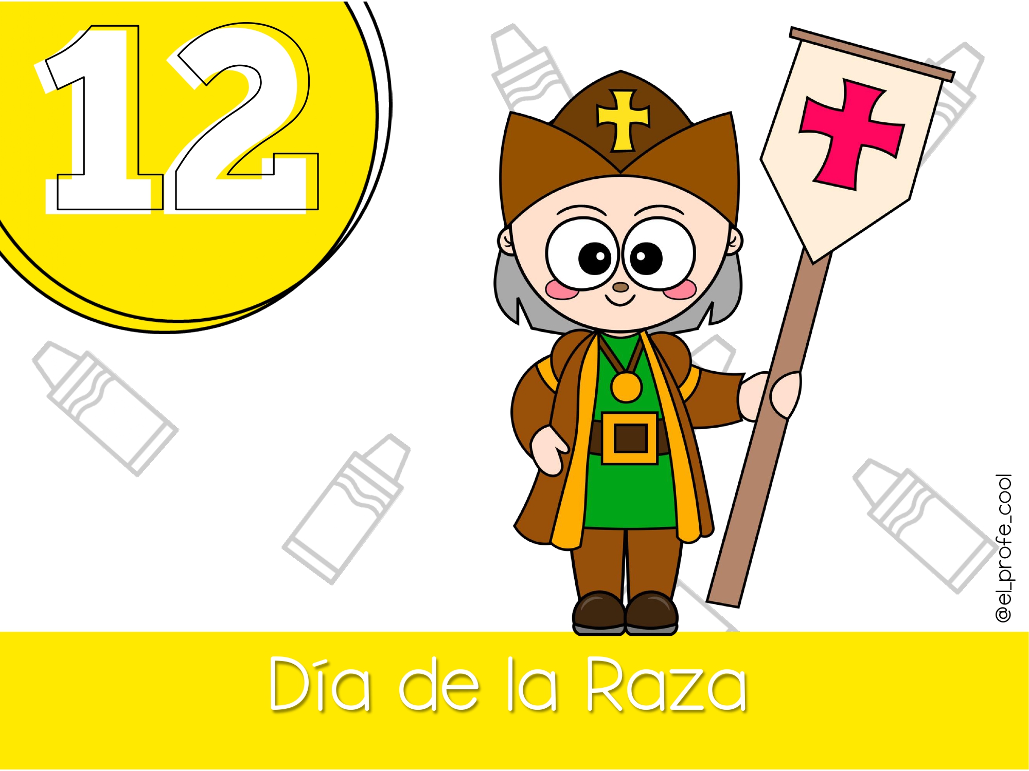 Efemérides mes de octubre 2024 - Imagenes Educativas