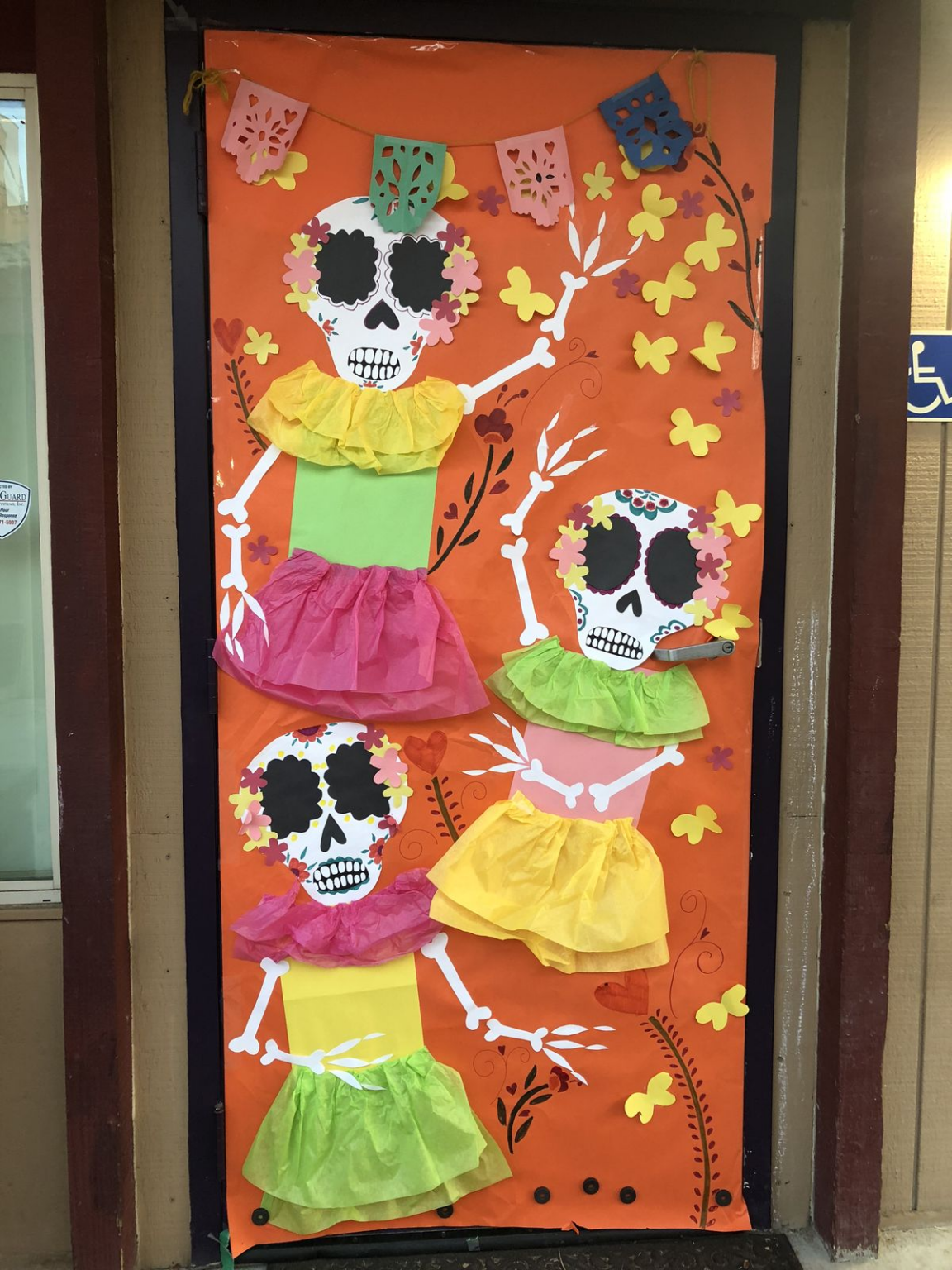 Puertas para la clase o salón día de Muertos - Imagenes Educativas
