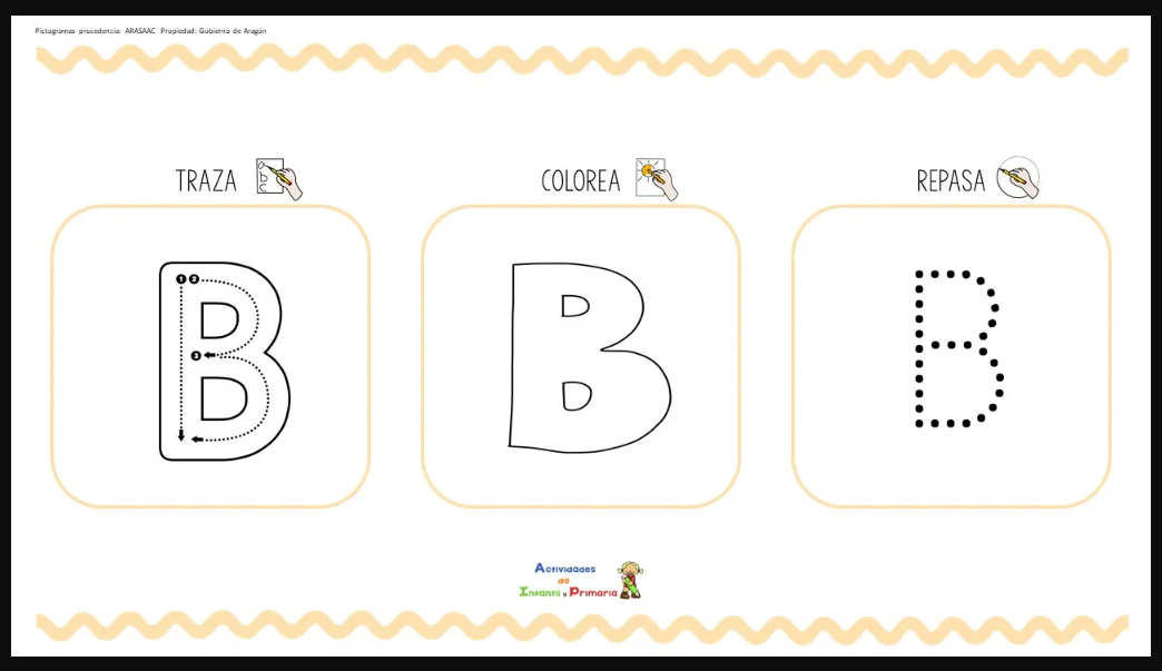Aprendemos el trazo de las letras del abecedario - Imagenes Educativas