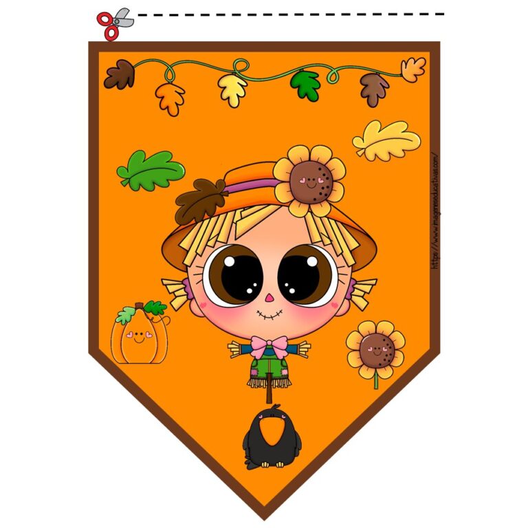 Banner mes de OCTUBRE temática "El otoño" - Imagenes Educativas