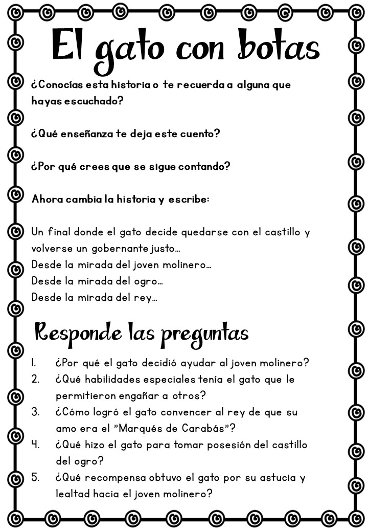 Cuentos clásicos 3 actividades de comprensión lectora para niños de ...