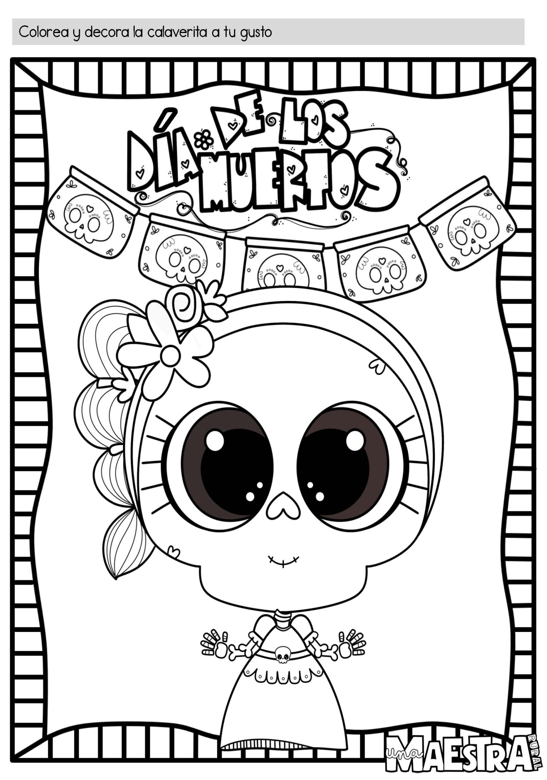 Cuadernillo día de muertos - Imagenes Educativas