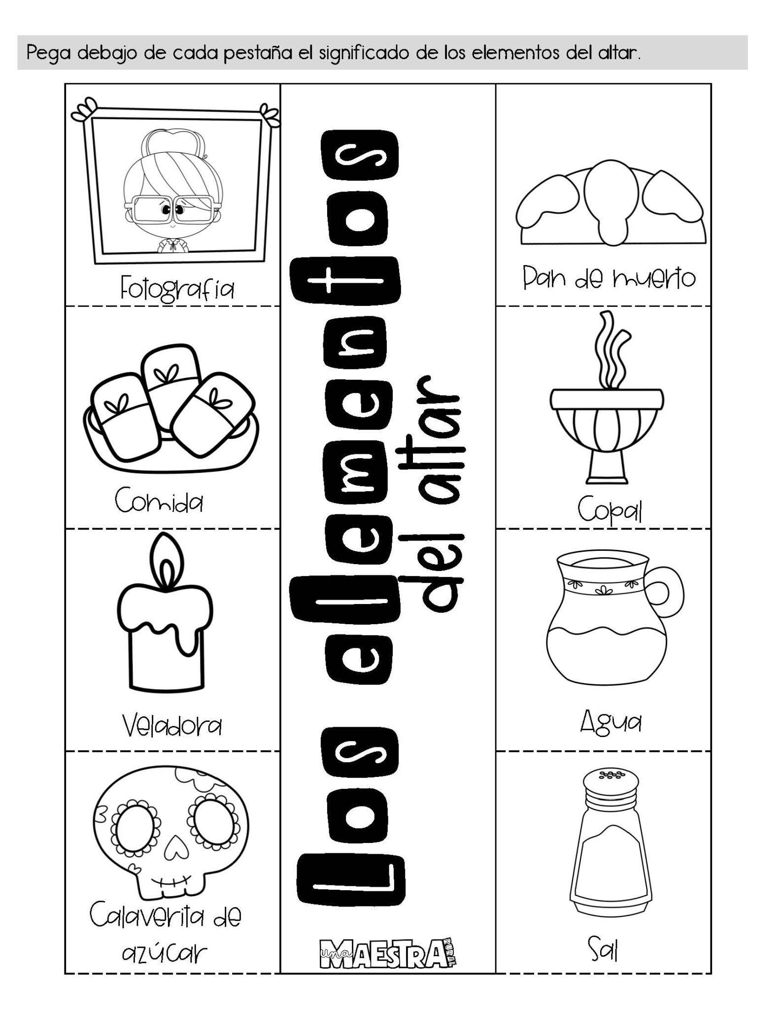 Cuadernillo día de muertos - Imagenes Educativas