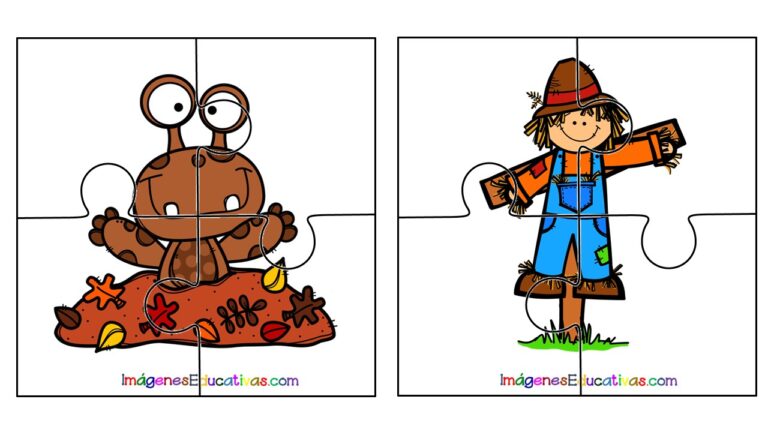 rompecabezas otoño (4) - Imagenes Educativas