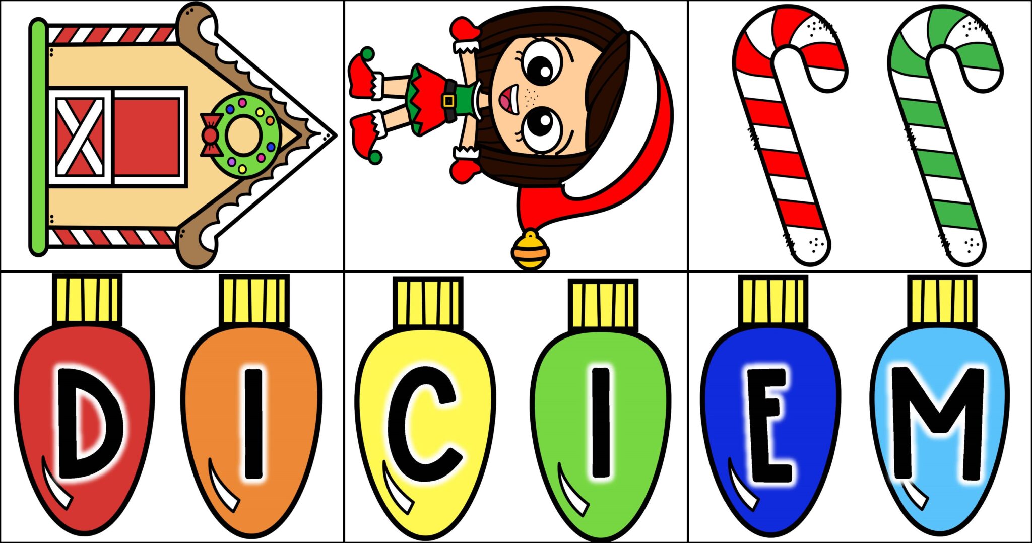 Mural gigante para navidad - Imagenes Educativas