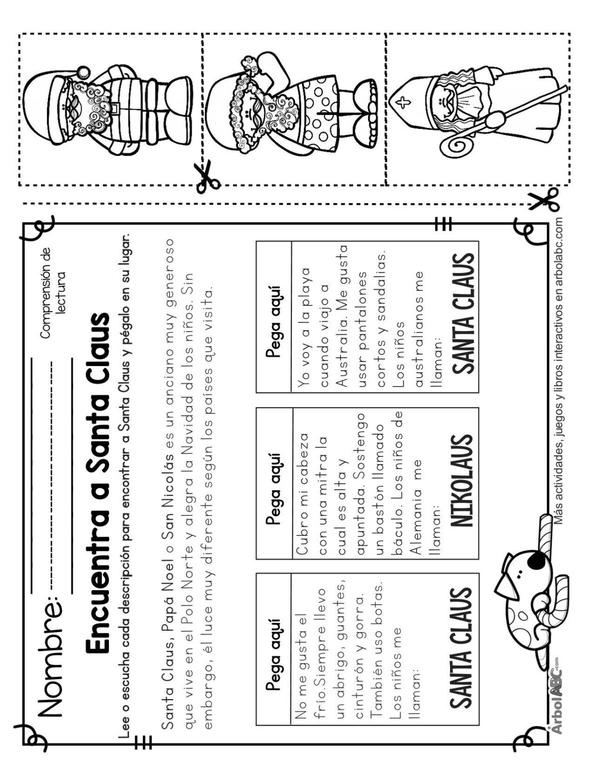 Lecturas navideñas para trabajar la comprensión lectora - Imagenes ...