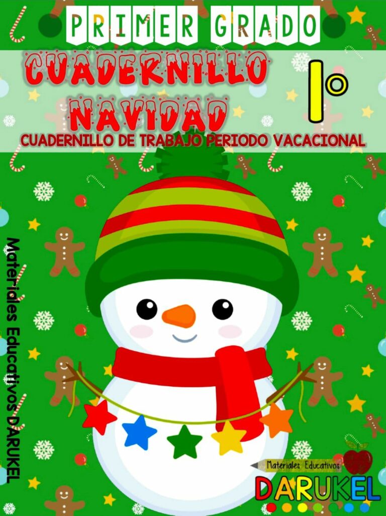 Cuaderno de Repaso para Navidad 1º grado_Página_01 - Imagenes Educativas