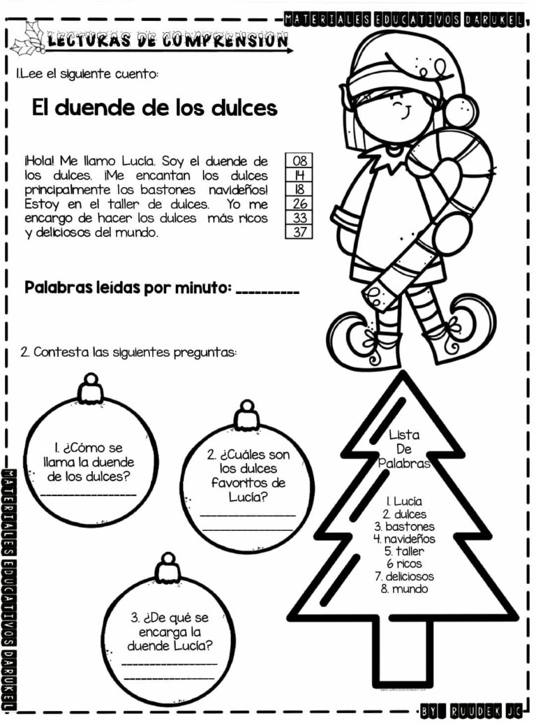 Cuaderno de Repaso para Navidad 1º grado - Imagenes Educativas