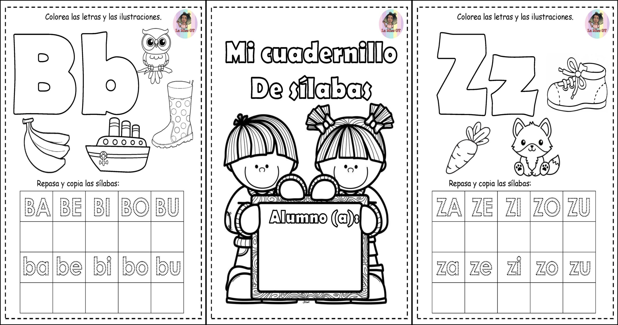 ejercicios de sílabas Archivos - Imagenes Educativas