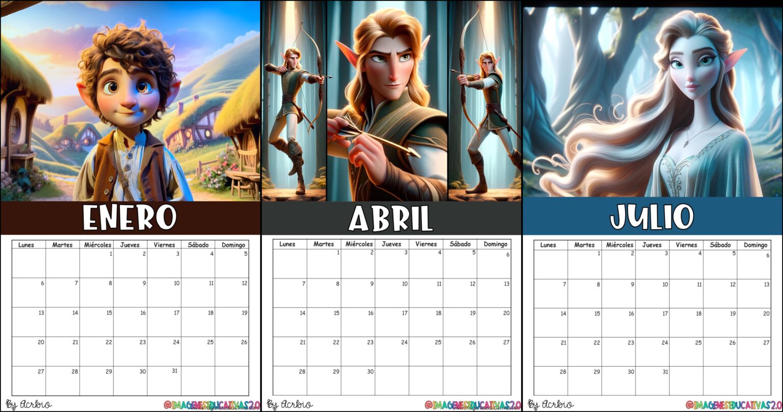 Calendario de actividades al aire libre para Infantil febrero 2025 ...