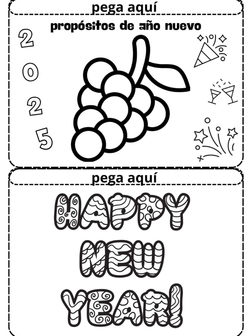 Cuaderno Mis propósitos para el 2025 (20) - Imagenes Educativas