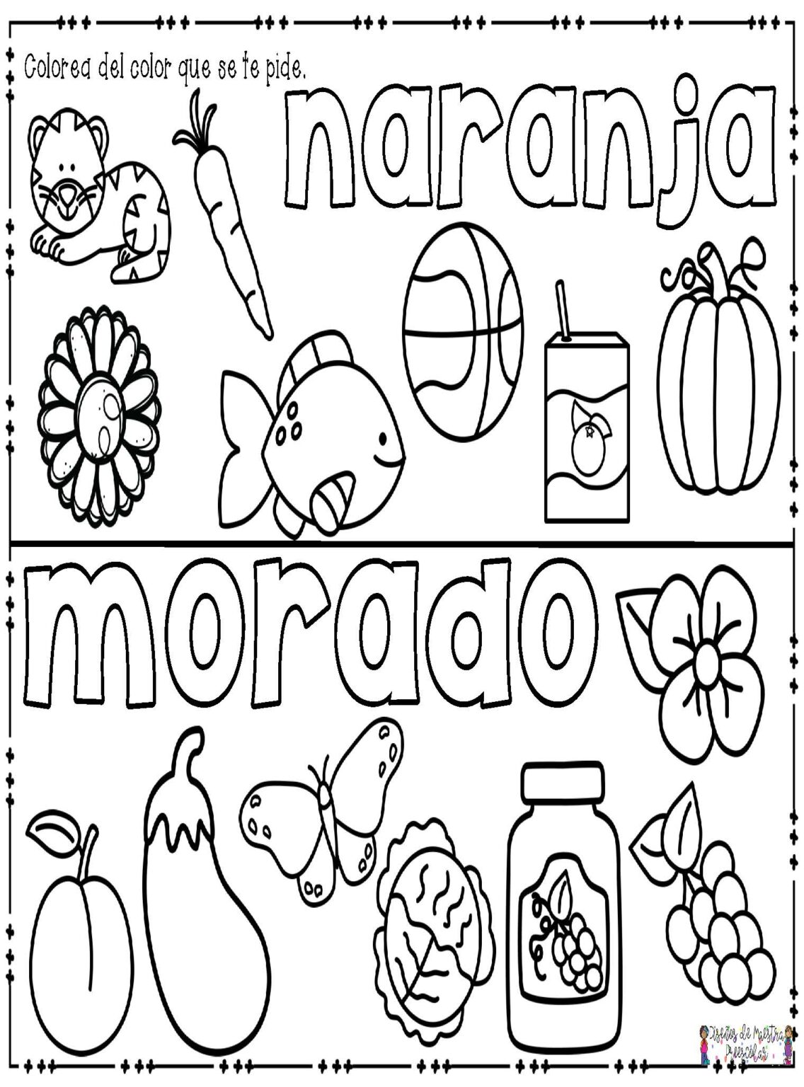 Cuaderno de matemáticas para preescolar 70 páginas_Página_05 - Imagenes ...