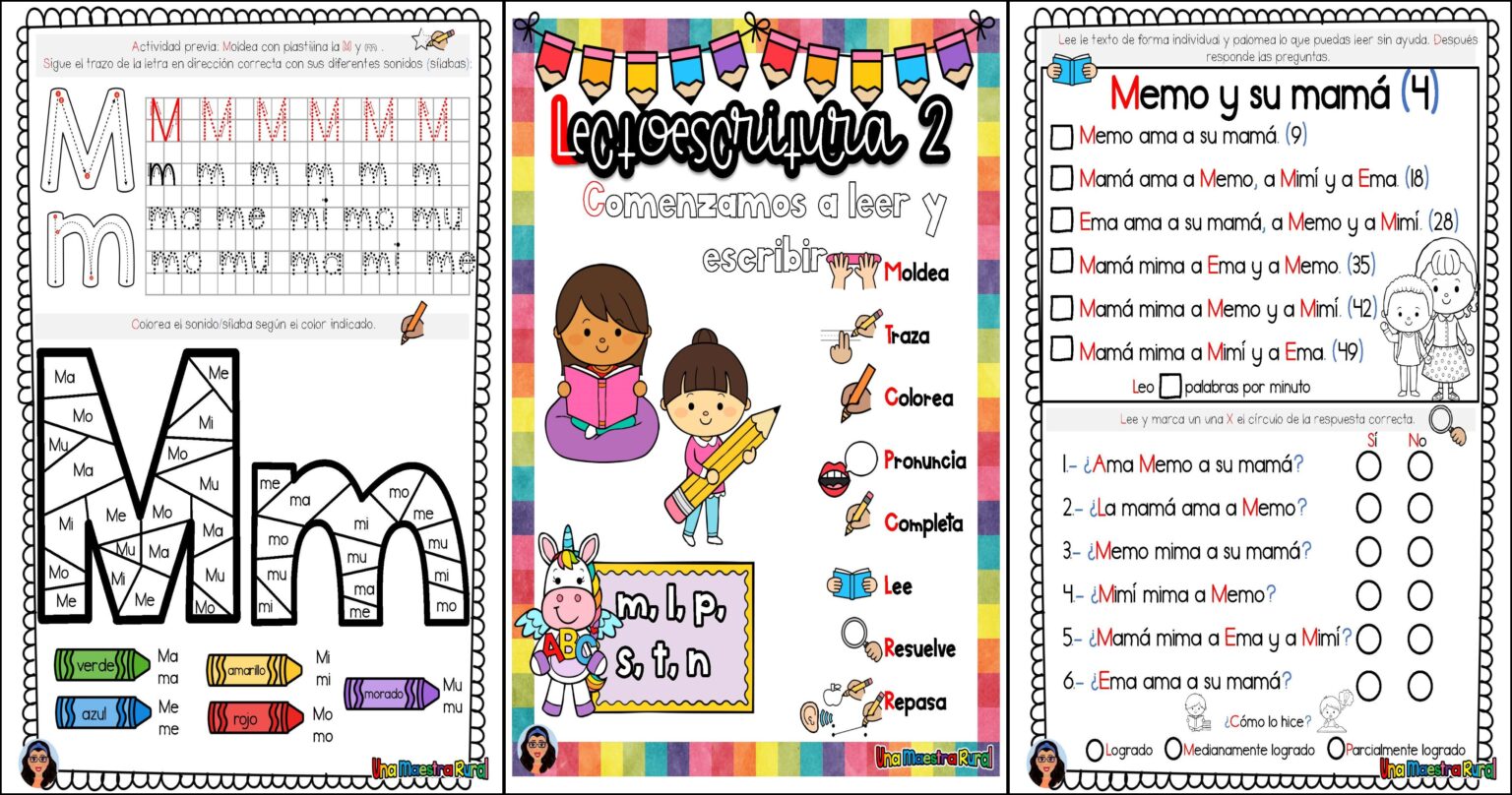 lectura y escritura Archivos - Imagenes Educativas