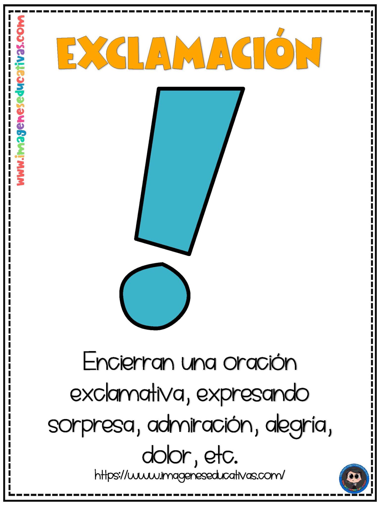 Láminas visuales de los Signos de puntuación - Orientacion Andujar