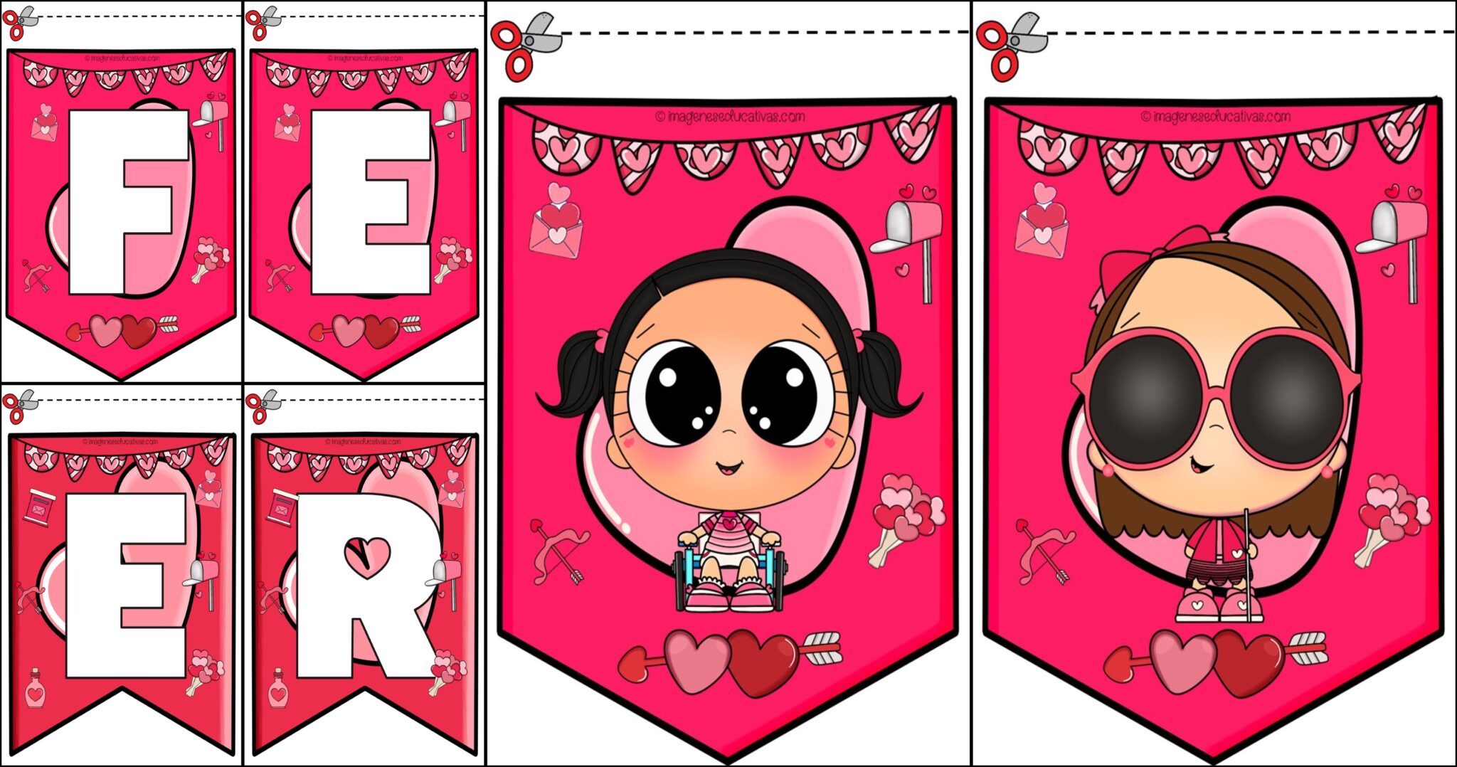 Banners inclusivo mes de febrero mes del amor y la amistad - Imagenes ...