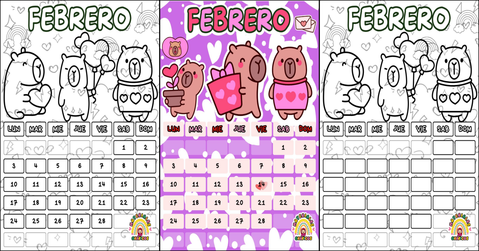 Efemérides mes de febrero 2025 - Imagenes Educativas