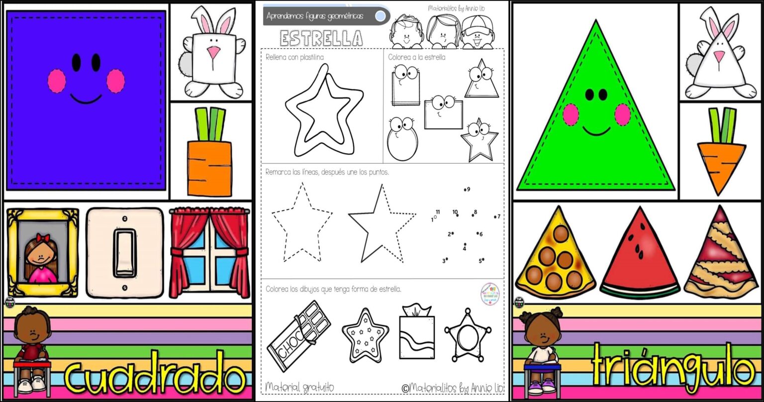 Cuaderno aprendemos figuras geométricas - Imagenes Educativas
