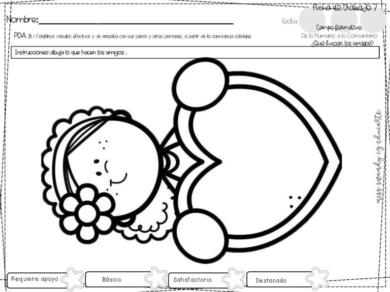 Proyecto Preescolar "La Amistad" - Imagenes Educativas