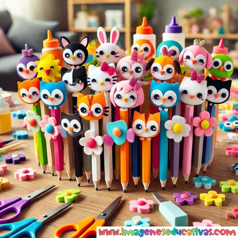Ideas Para Decorar Tus Lápices Imagenes Educativas