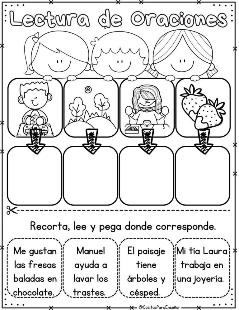 Lectura de Oraciones - Imagenes Educativas