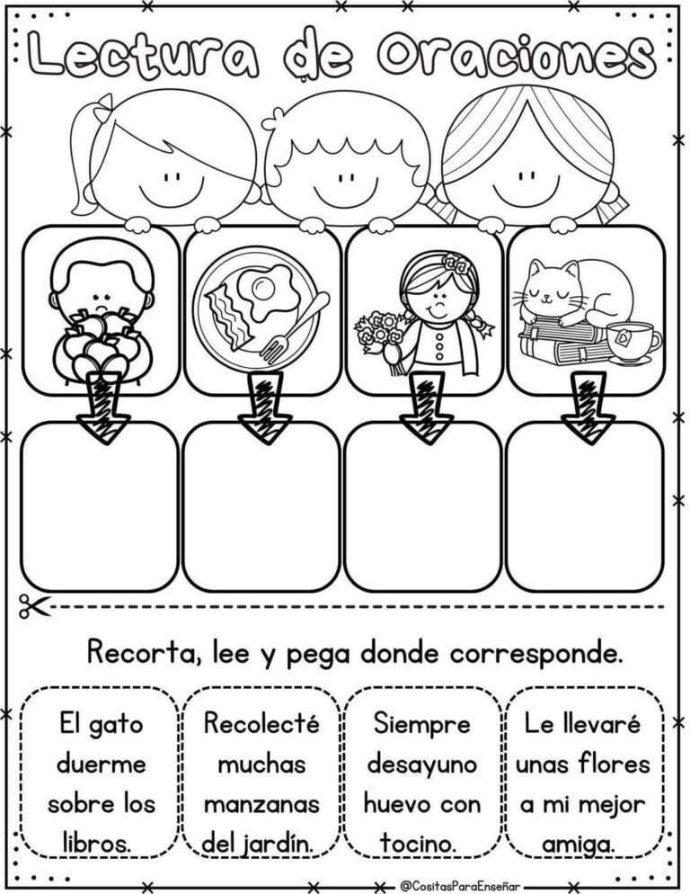 Lectura de Oraciones - Imagenes Educativas