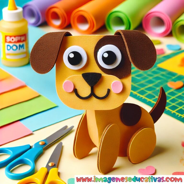 Manualidades animales de granja con Foami (12) - Imagenes Educativas