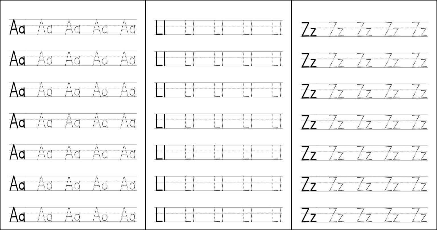 Grafomotricidad Trazos Abecedario - Imagenes Educativas