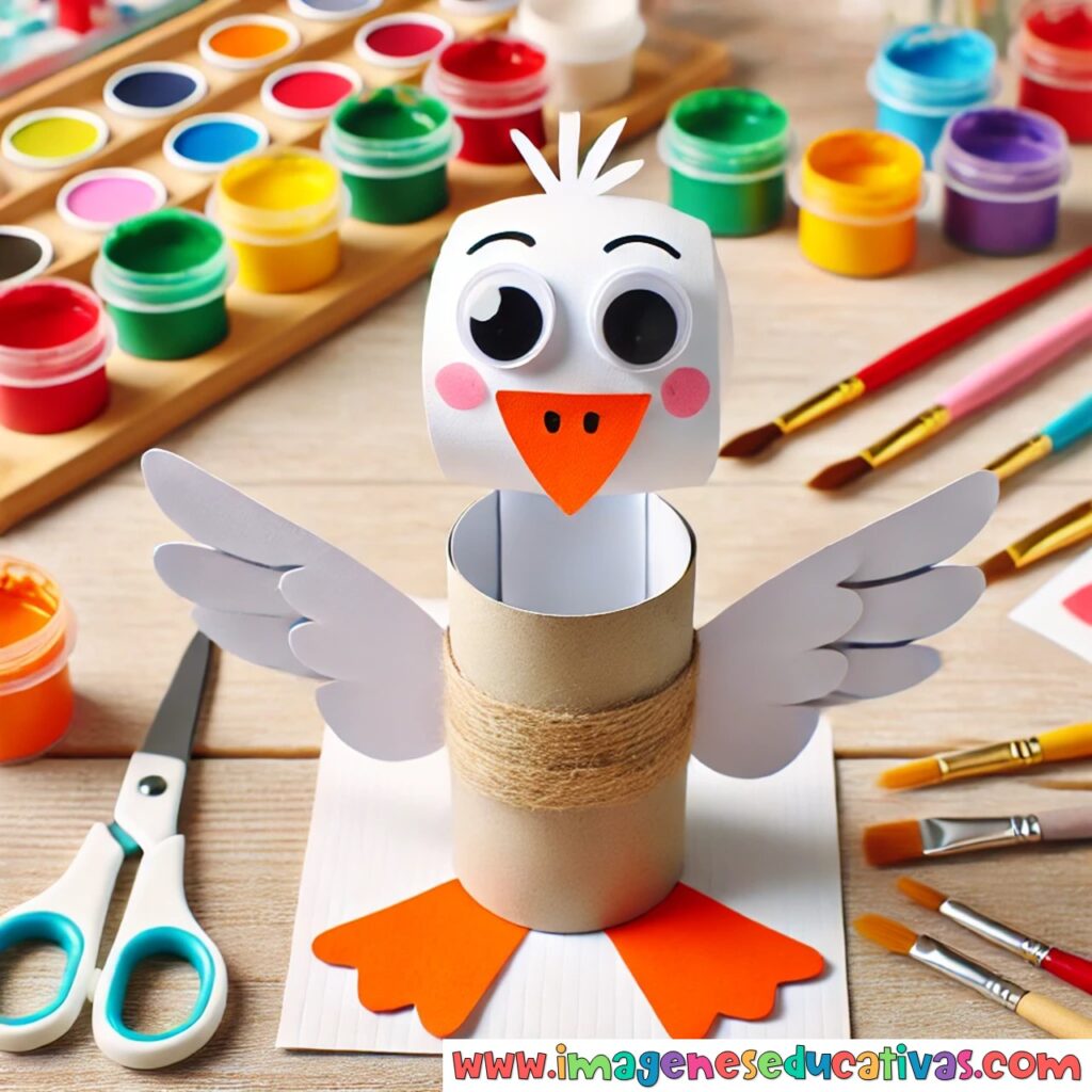 Manualidades con rollos animales de granja - Imagenes Educativas