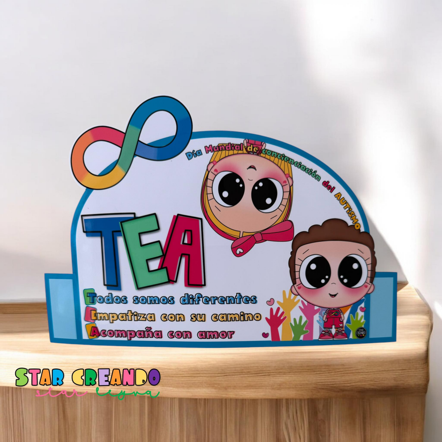 Bonitas coronas por el Día Mundial del Autismo - Imagenes Educativas