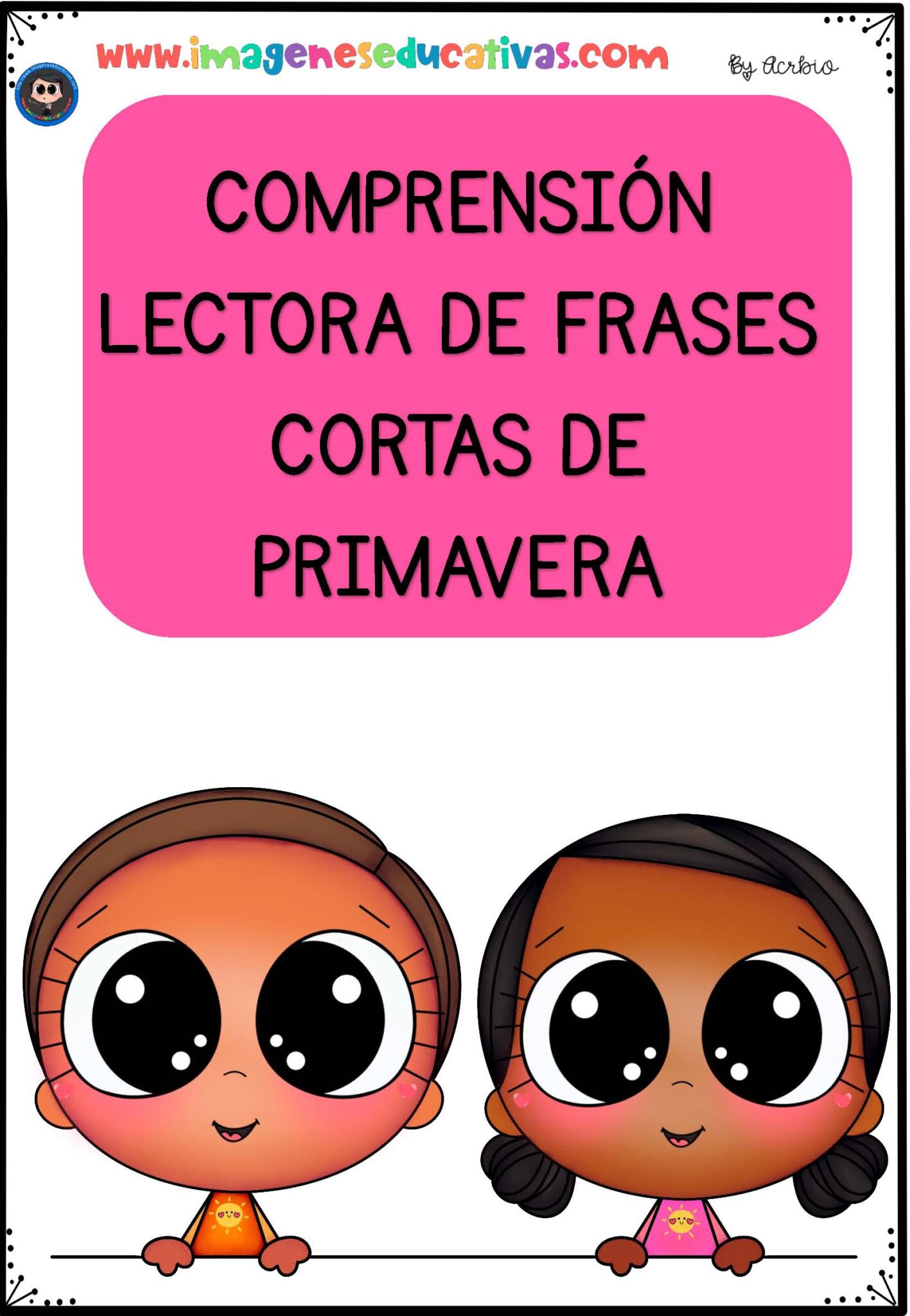 Comprensión lectora de frases cortas de primavera_Página_1 - Imagenes ...