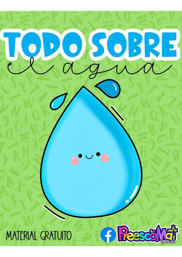 Cuadernito de actividades del Día del Agua - Imagenes Educativas