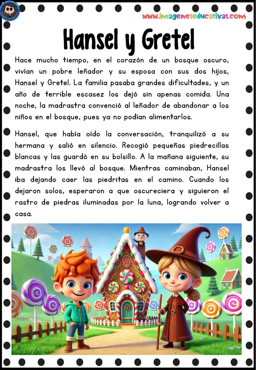Cuaderno de actividades Hansel y Gretel Cuentos Clásicos - Imagenes ...