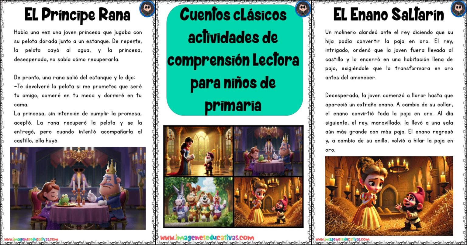 Cuentos con valores para trabajar la comprensión lectora - Imagenes Educativas