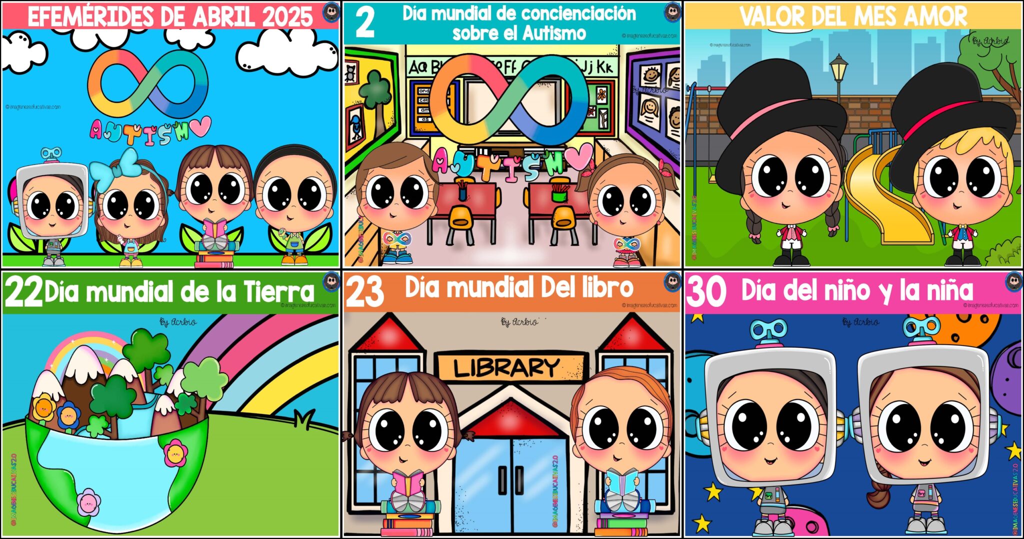 Lonas Marzo Formaro XXl para puertas - Imagenes Educativas