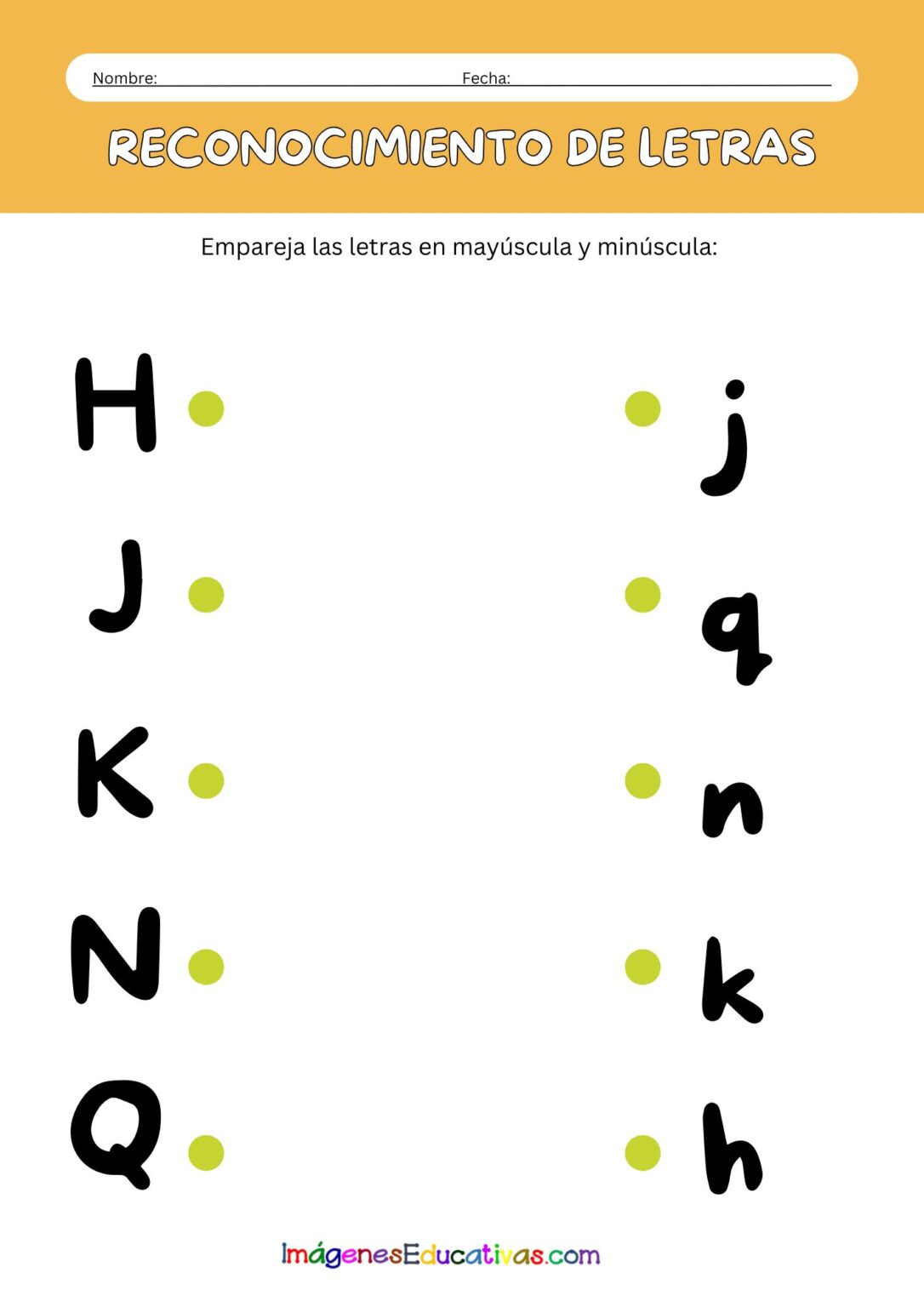 Reconocimiento letras mayuscula y minuscula (4) - Imagenes Educativas