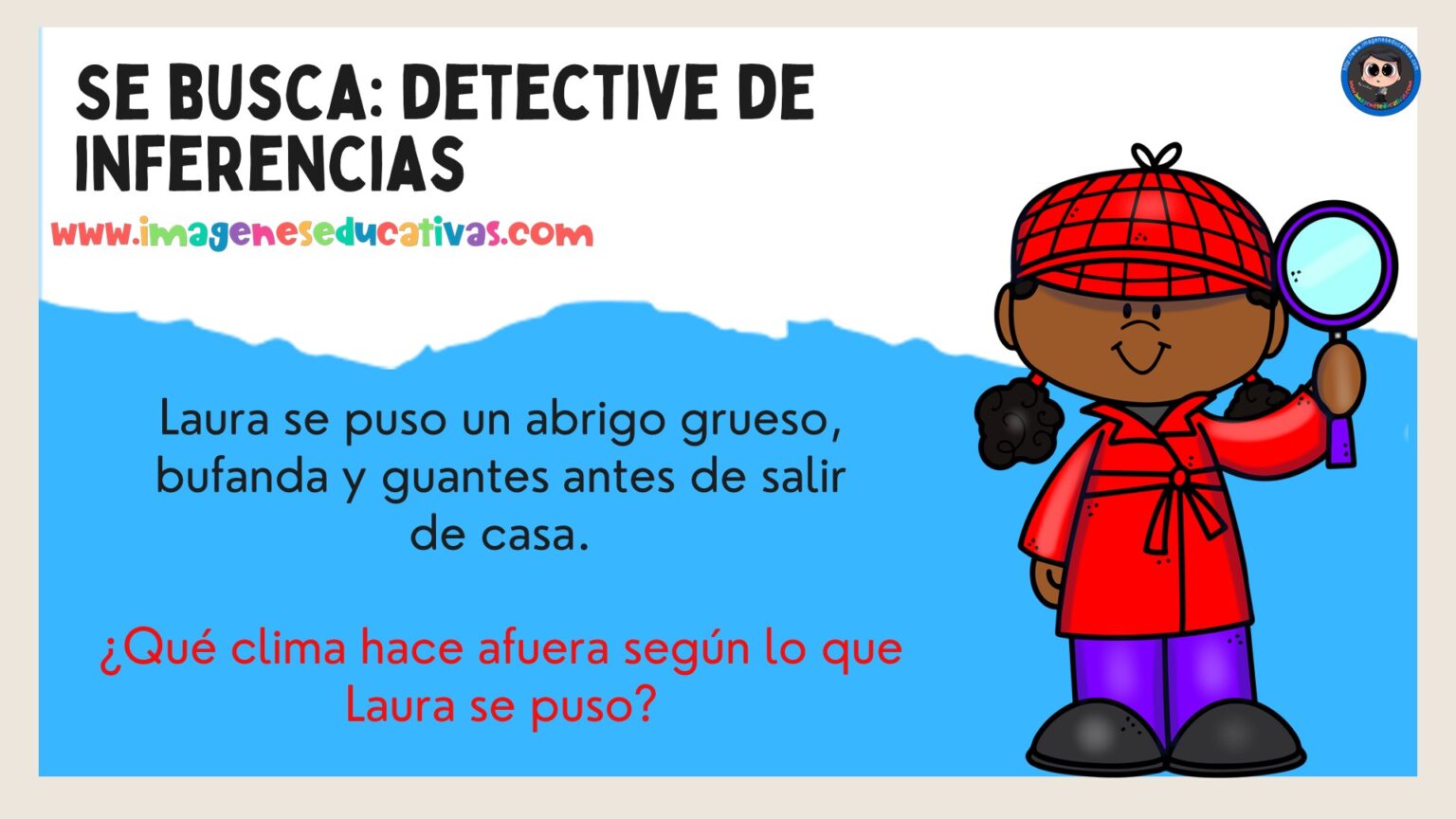 Inferencias textuales sencillas para primaria (6) - Imagenes Educativas