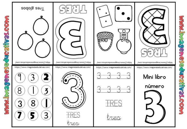 Colección de minilibros: los números del 1 al 9 - Imagenes Educativas