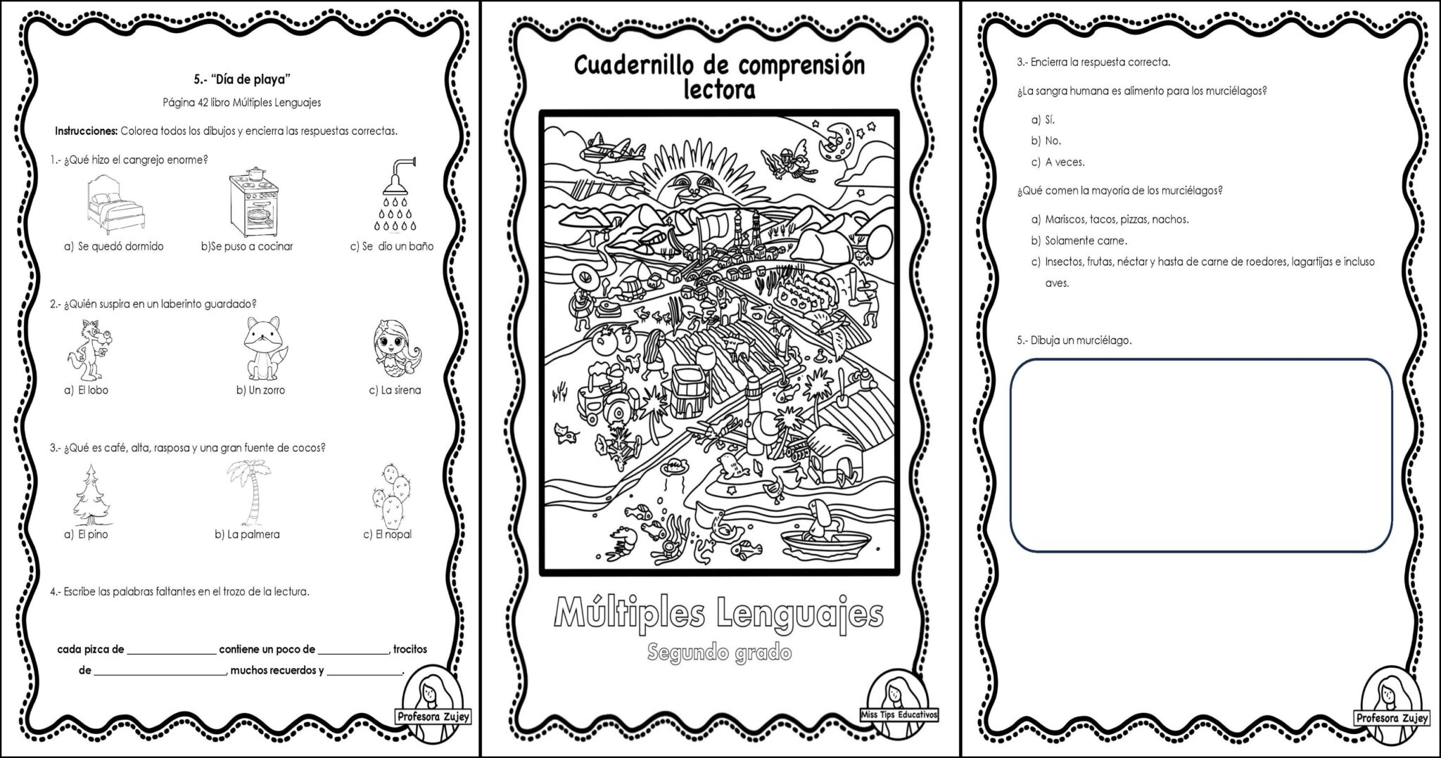 Cuentos desordenados y comprensión lectora - Imagenes Educativas