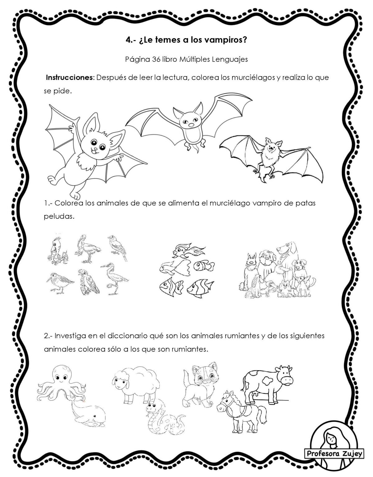 Cuaderno de comprensión lectora 1º de primaria_Página_07 - Imagenes ...