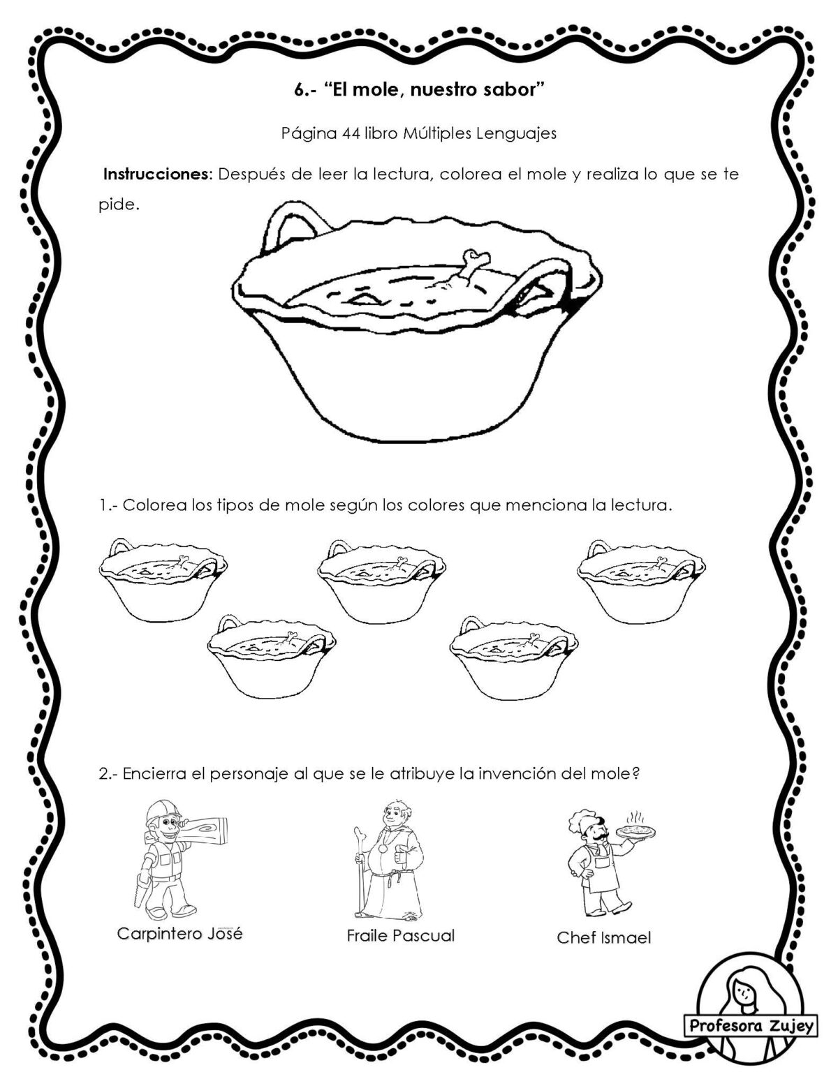 Cuaderno de comprensión lectora 1º de primaria_Página_10 - Imagenes ...