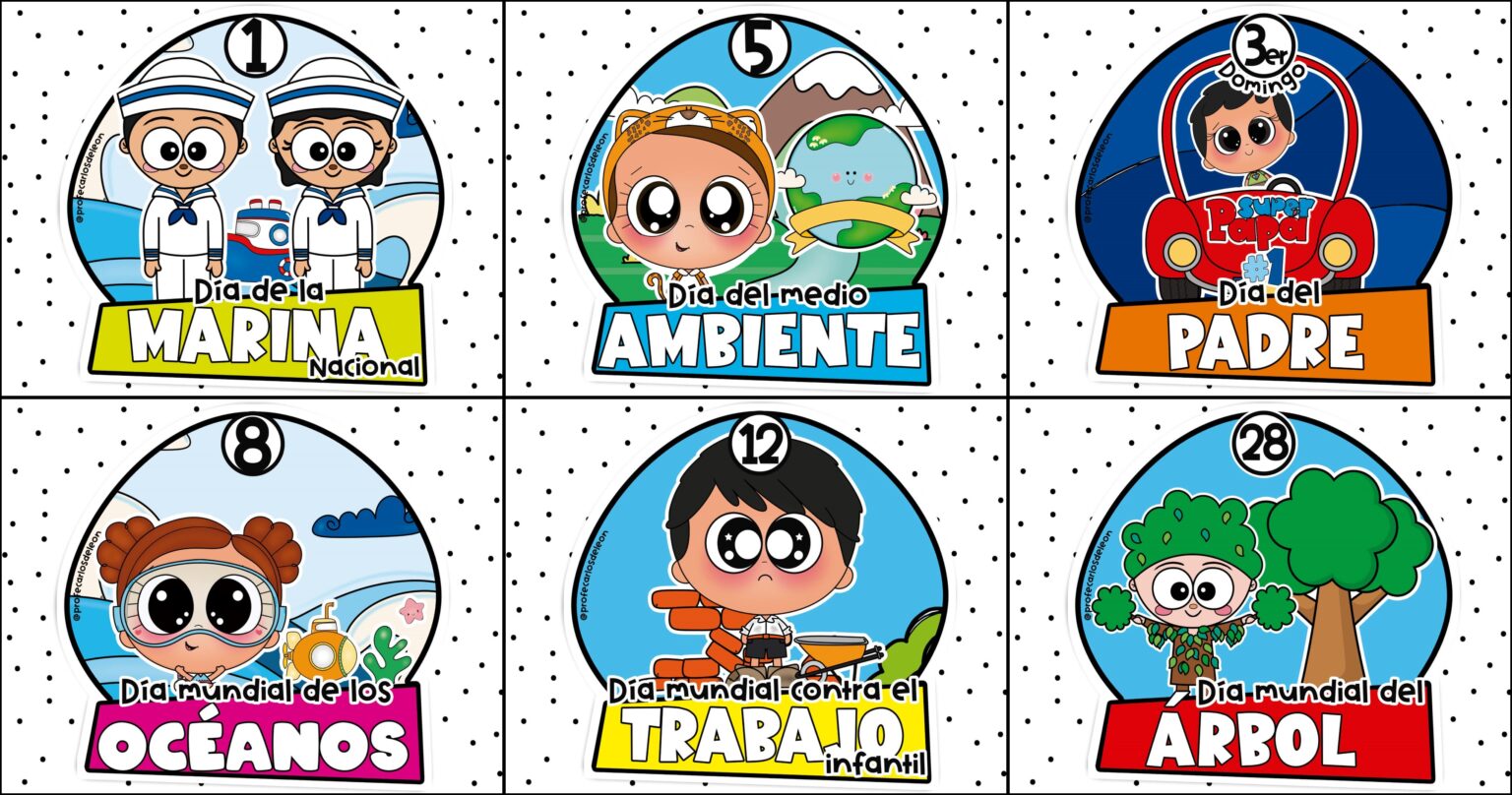 Efemérides mes de Junio - Imagenes Educativas